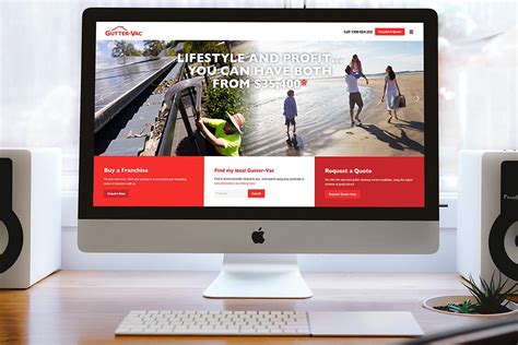 Gutter Vac Franchise Website