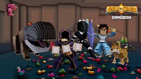 live spells of genesis nfts drop on thesandbox by everdreamsoft