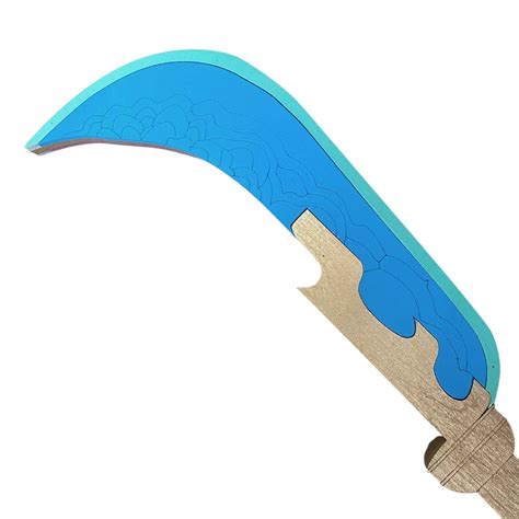 Kpop Demon Hunter Glaive Wooden Cosplay Weapon Alltru2u