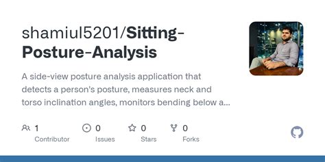 Github Shamiul5201 Sitting Posture Analysis A Side View Posture