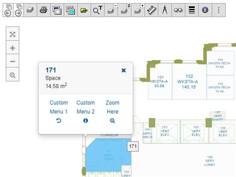 custom modals for highlight cadviewer technical documentation