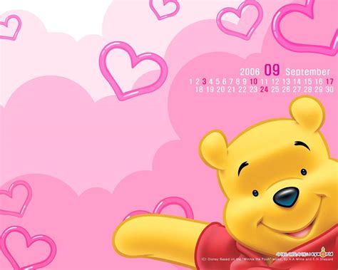 Valentine Winnie The Pooh Wallpapers Wallpaper Cave
