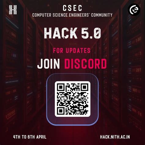 hack5 csec hackathon joindiscord codingcommunity techinnovators