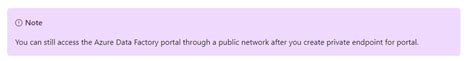 azure data factory private endpoint portal subresource microsoft qanda