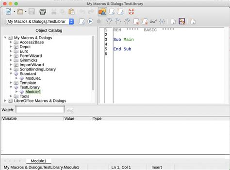 Chapter Getting Started With Macros