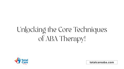 Building Aba Therapy Skills