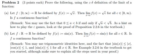 solved problem 2 3 points each prove the following using