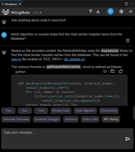 Enhancing Software Development With Wingmates Code Cognition