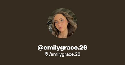 Emilygrace Instagram TikTok Linktree