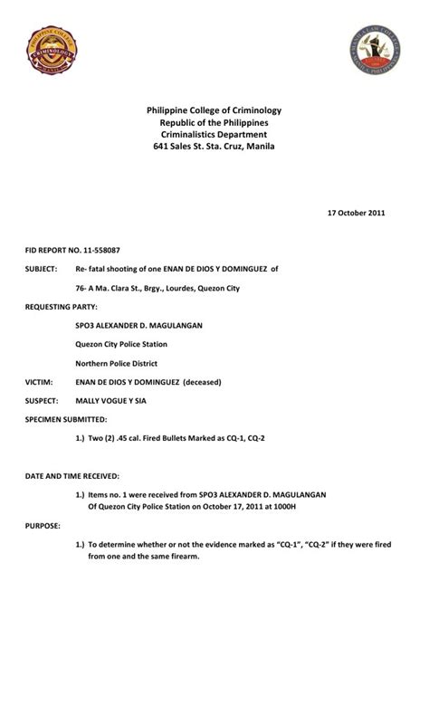 Ballistic Report Download Free Pdf Flight Laboratory Equipment