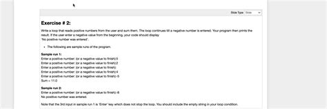 Solved Slide Type Slide Exercise 2 Write A Loop That
