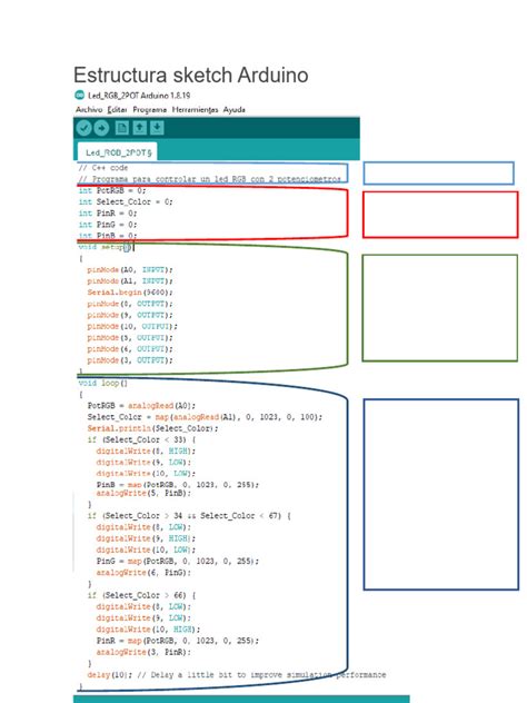 Estructura Sketch Arduino Pdf