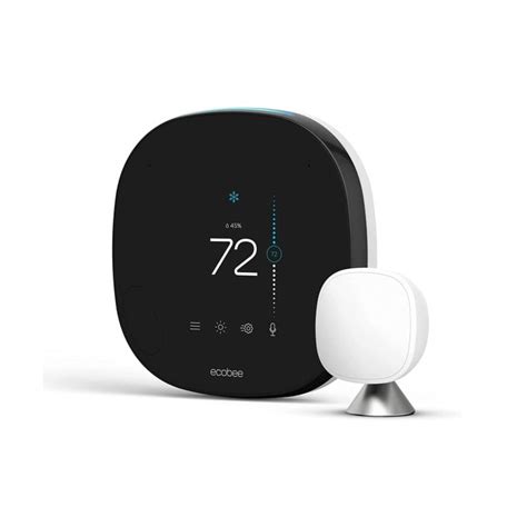 Ecobee 5 Smart Thermostat With Sensor Black Ecobee Dubai
