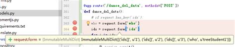 flask 解析 web 端 请求 数组 codingisbeautiful 博客园