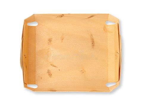 Wooden Rectangular Food Container Stock Photo Image Of Container