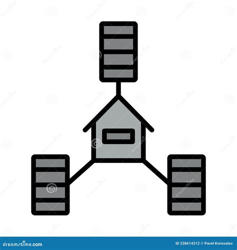 Datacenter Icon Stock Vector Illustration Of Access 238614312