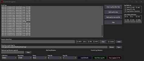 github pockybum522 simple serial logger gui wpf and 7 simple
