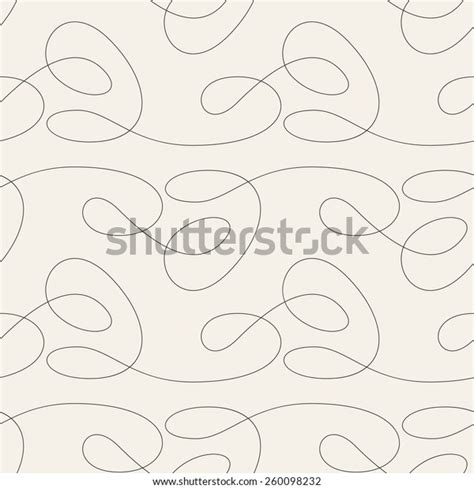 Vector Seamless Pattern Abstract Background Linear Stock Vector Royalty Free 260098232