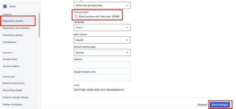 Cannot Commit No Files Over 100mb
