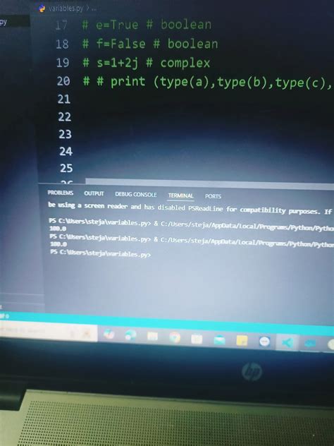 Pavani Pavani On Linkedin Task 4 Practice Comments Variables And