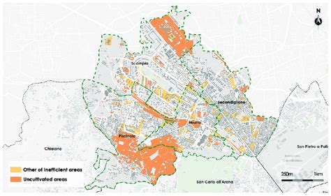 Spatial Distribution Of Uncultivated And Other Ecologically Inefficient