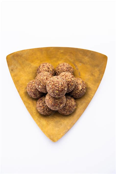 Alsi Pinni Laddu Ou Laddo De Graines De Lin Ou Ladoo De Jawas Sains