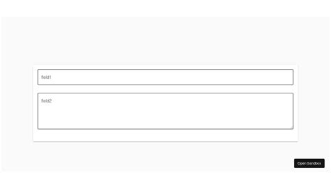 Vue Template Codesandbox