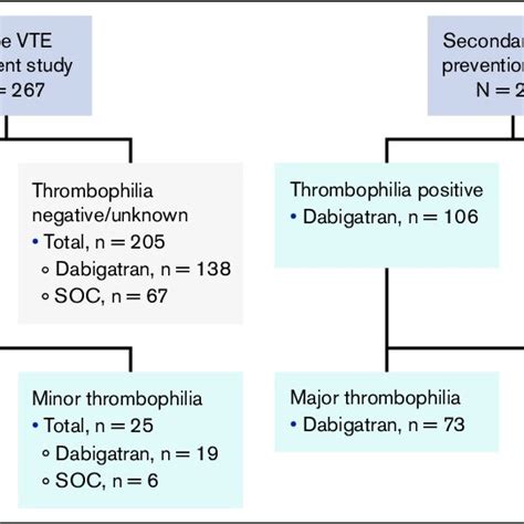 Disposition Of Patients In The Acute Vte Treatment Study And Secondary Download Scientific