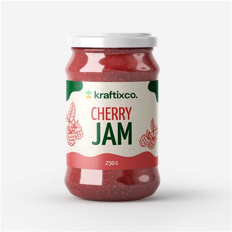 Jam Jar Labels Custom Printed Stickers For Food Packaging Kraftix Digital