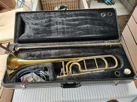 Jupiter Jsl 636 O Trigger Bb F Trombone W Mp And Cleaning Reverb