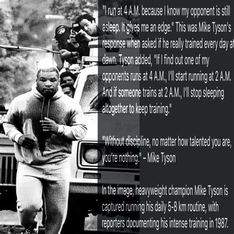 Isham Mohamed On Linkedin Success Requires Discipline And An Unshakable Work Ethic Mike Tyson