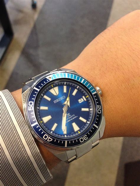 My Eastern Watch Collection Seiko Prospex Blue Lagoon Samurai Srpb09k1