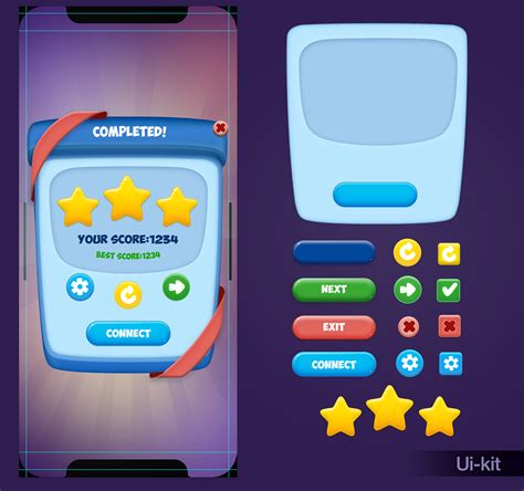 UI UX Game Design Behance