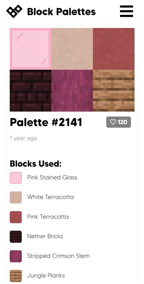 Minecraft Block Palette 27266 Artofit