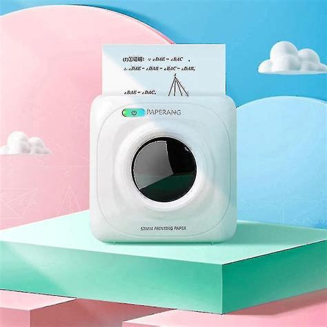 Mini Printer Pocket Student Error Printer Photo Handheld Printer