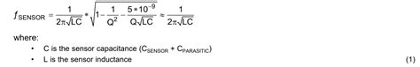 Ldc1314 Do The Oscillation Tank Frequency And Fsensorn Appearing In The Ldc1314 Data Sheet