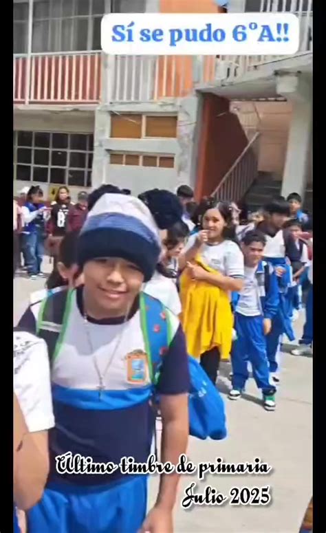 Emotivo Último Timbre En La Primaria Para Los De 6o Tiktok