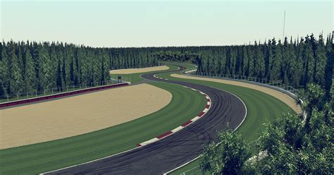 Realistic Race Track Greenwood 3d Roadways Unity Asset Store
