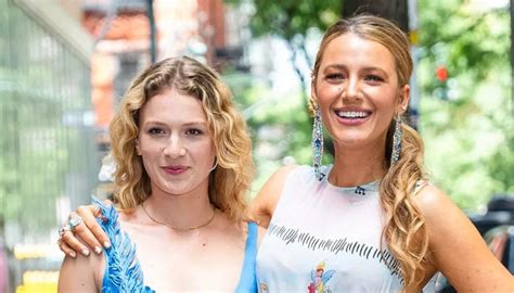 Blake Lively Isabella Ferrer Share Insight Into Playing Lily In It Ends With Us