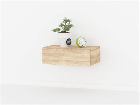 Купити Підвісна приліжкова тумба навісна поличка навісна приліжкова тумба біла ціна 719