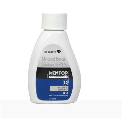Mintop 10 Solution For Hair Packaging Size 60 Ml At Rs 1199piece In