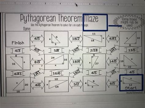 Solved Use The Pythagorean Theorem To Solve For X N Each Tringle