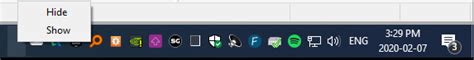 Python How Can I Have The Tray Icon Load For A Qt App When It Is