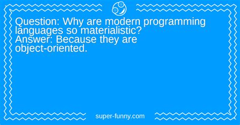 Joke About Programming Languages Super Funny