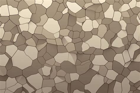 Premium Ai Image Irregular Tiling With Different Size And Shapes