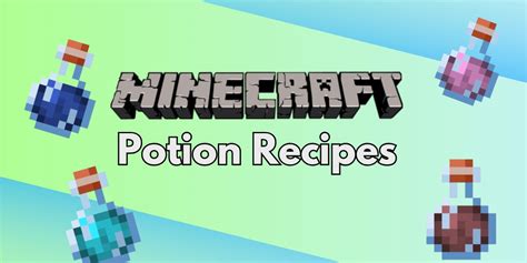 All Minecraft Potion Recipes The Ultimate Brewing Guide 2026