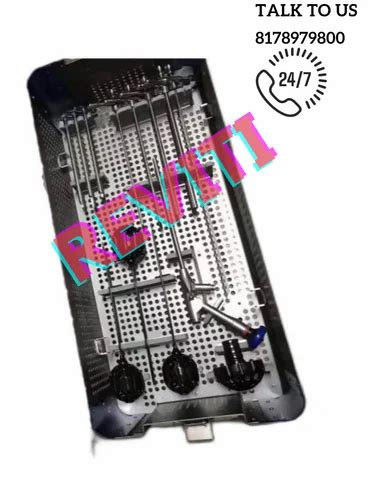 Reviti Camera Head Sterilization Tray Laproscopy Tray For Hospital Large At ₹ 1000 Piece In