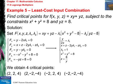 Chapter 17 Multivariable Calculus Ppt Chapter 17 Multivariable Calculus Ppt