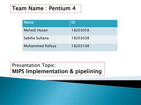 Mips Implementation And Pipelining Pptx