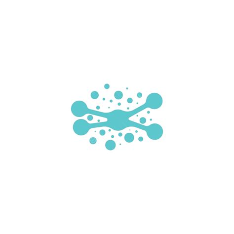 Molecule Vector Illustration Design Collagen Molecules Vector Vector